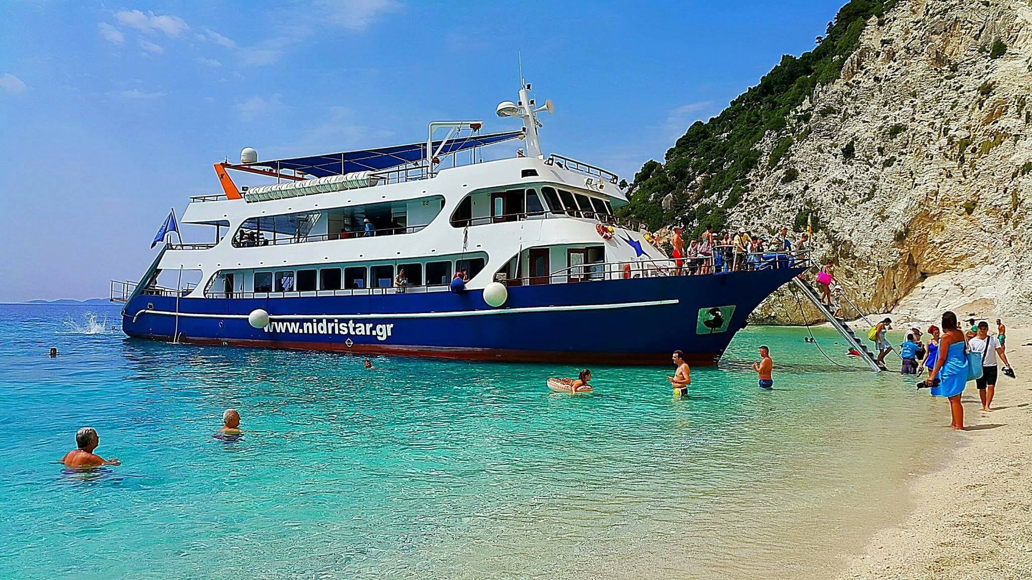 Explore Lefkada and its surroundings with an unforgettable daily cruise ...